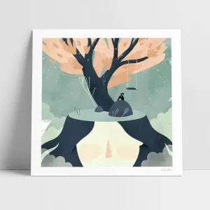 LÁMINA SALUD MENTAL - LUCÍA ANTRU. Láminas, craft book y originales ...